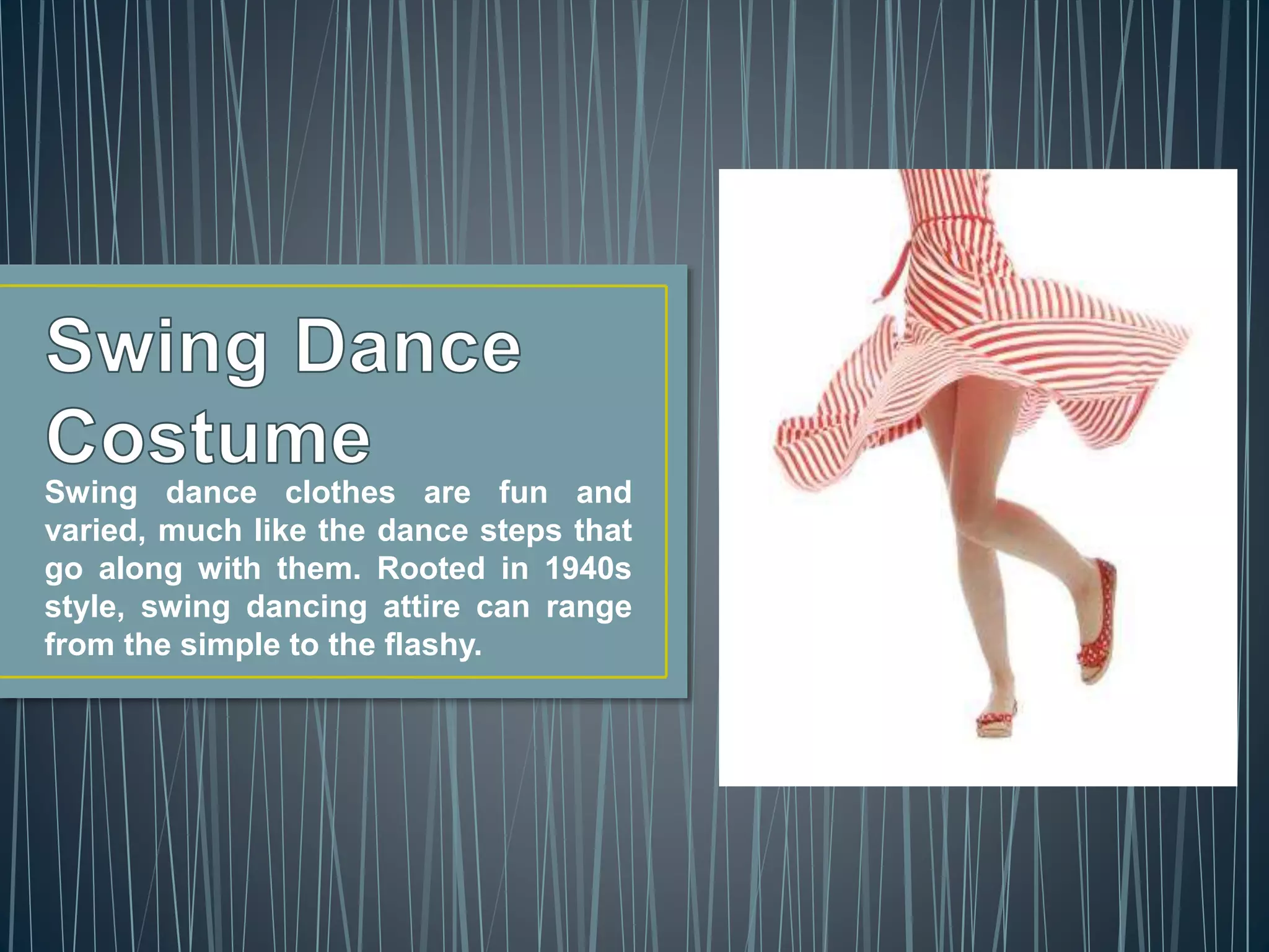 Swing dance costume | PPT