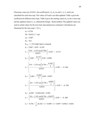 Swing equation | PDF