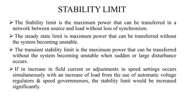 Swing equation | PPTX | Physics | Science