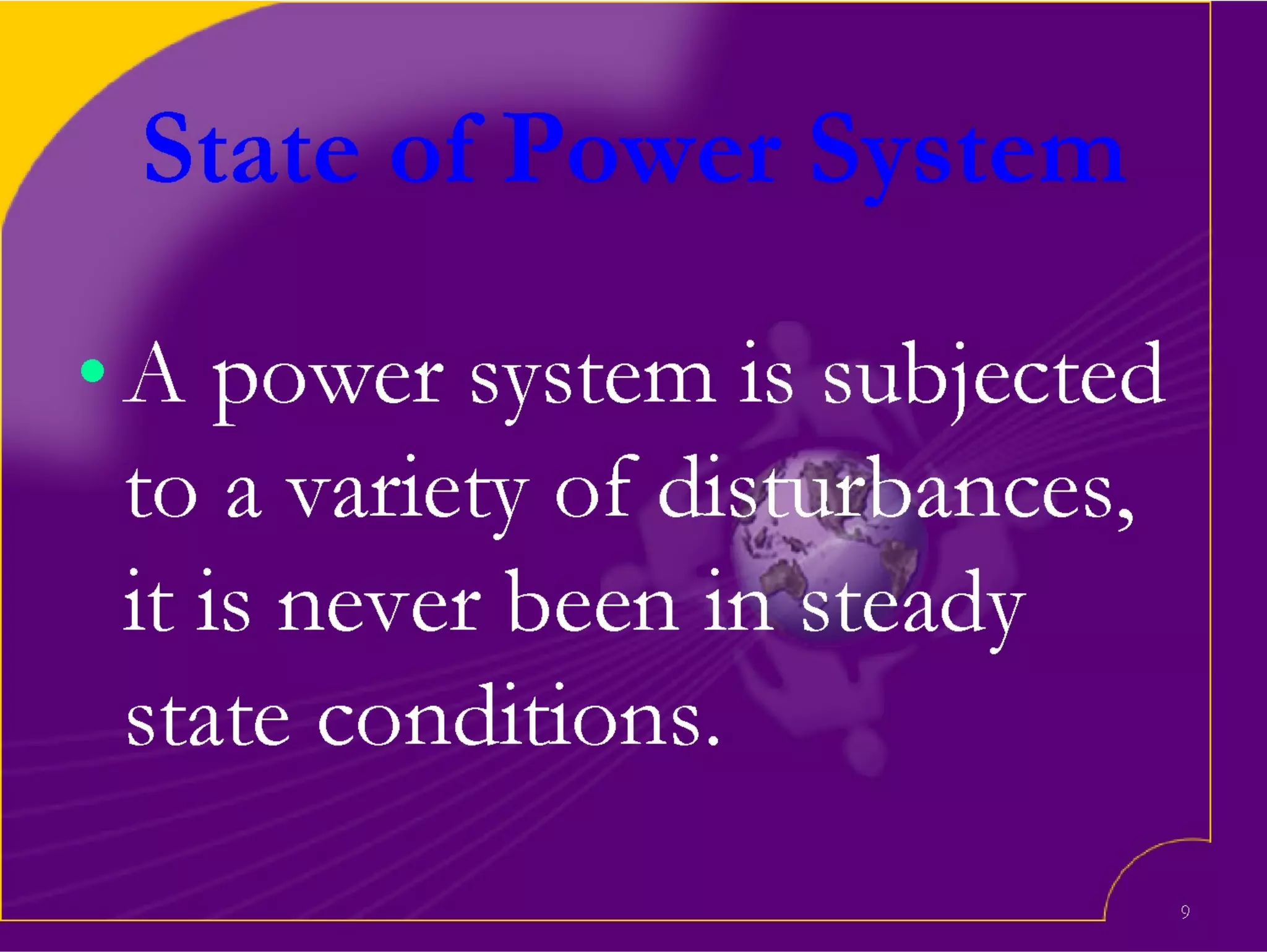 Swing equation solution and swing cure | PPT