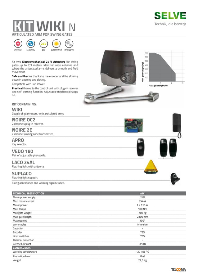 Pioneer Systems Telcoma Swing gate | PDF