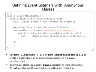 Swing_Introduction.ppt | Free Download