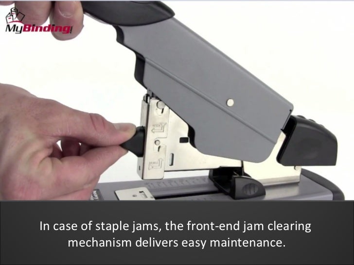 Swingline Deluxe Heavy Duty Stapler Demo - SWI-39005, SWI-39002