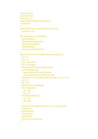Swing ui design | PDF