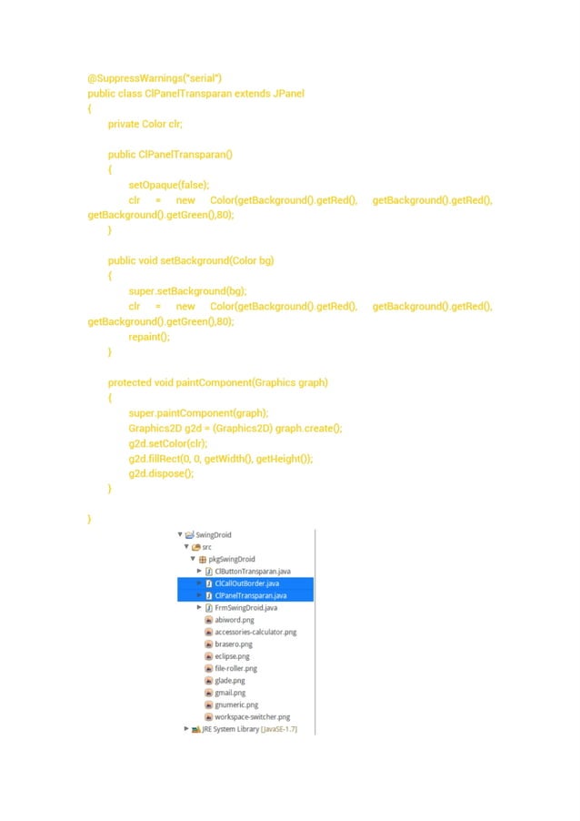 Swing ui design | PDF