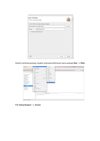 Swing ui design | PDF