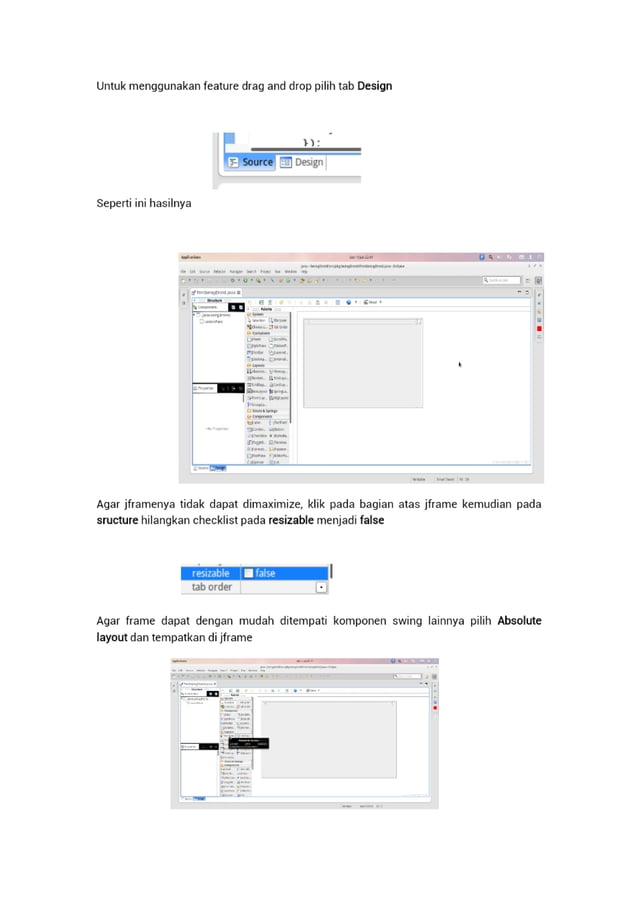 Swing ui design | PDF