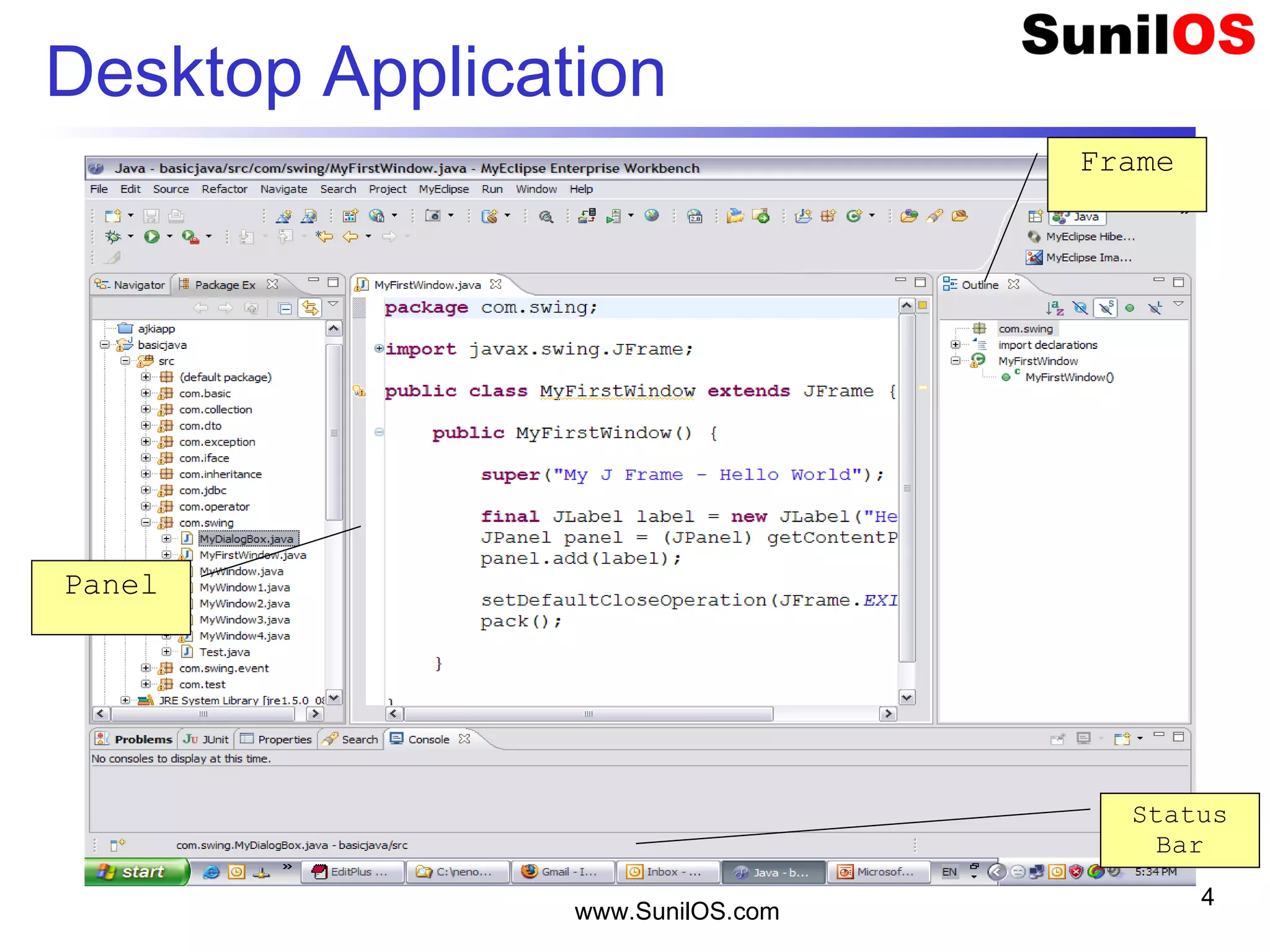 Java Swing JFC | PPT