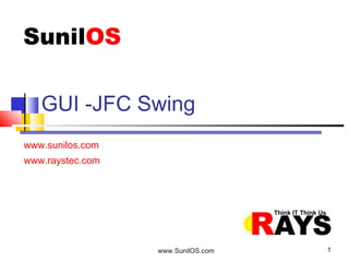 Java Swing JFC | PPT