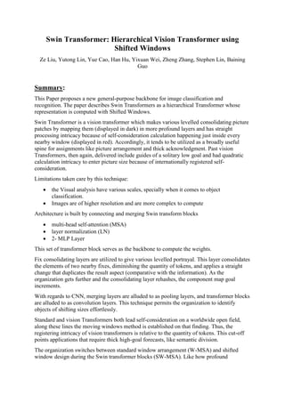 Swin Transformer.pdf