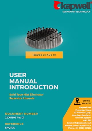 Swirl type mist eliminator Manual.pdf