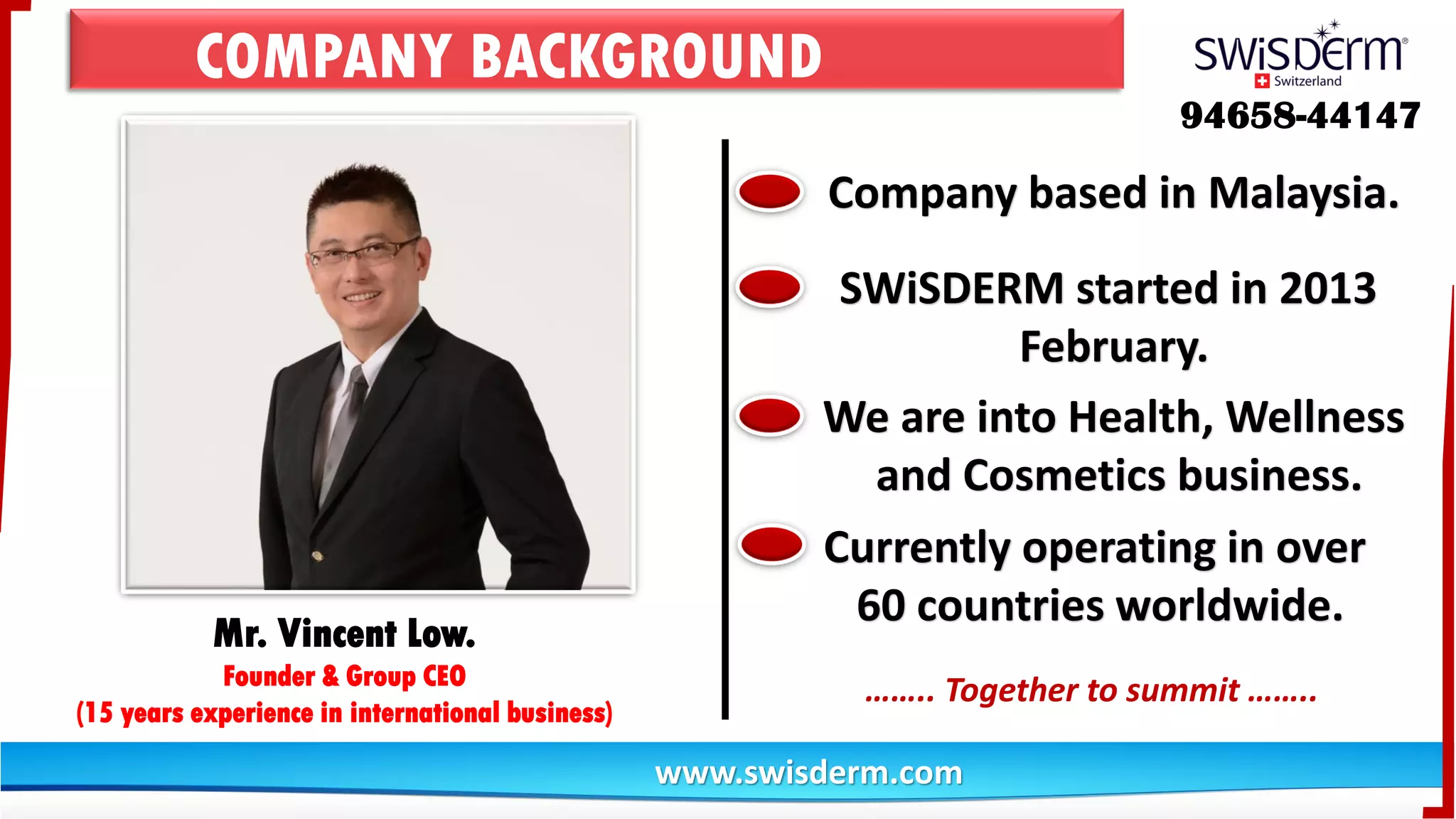 Swisderm Business Plan 94658-44147 | PDF