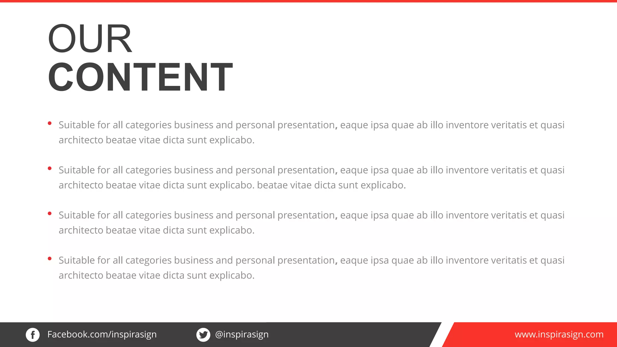 Swiss Style Powerpoint Template | PDF