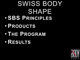 Swiss body shape | POTX