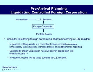 Cross Border Tax Planning | PPT