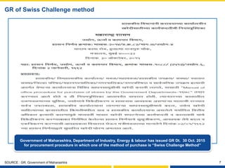 Swiss Challenge Policy | PPTX | Developmental Sites | Real Estate