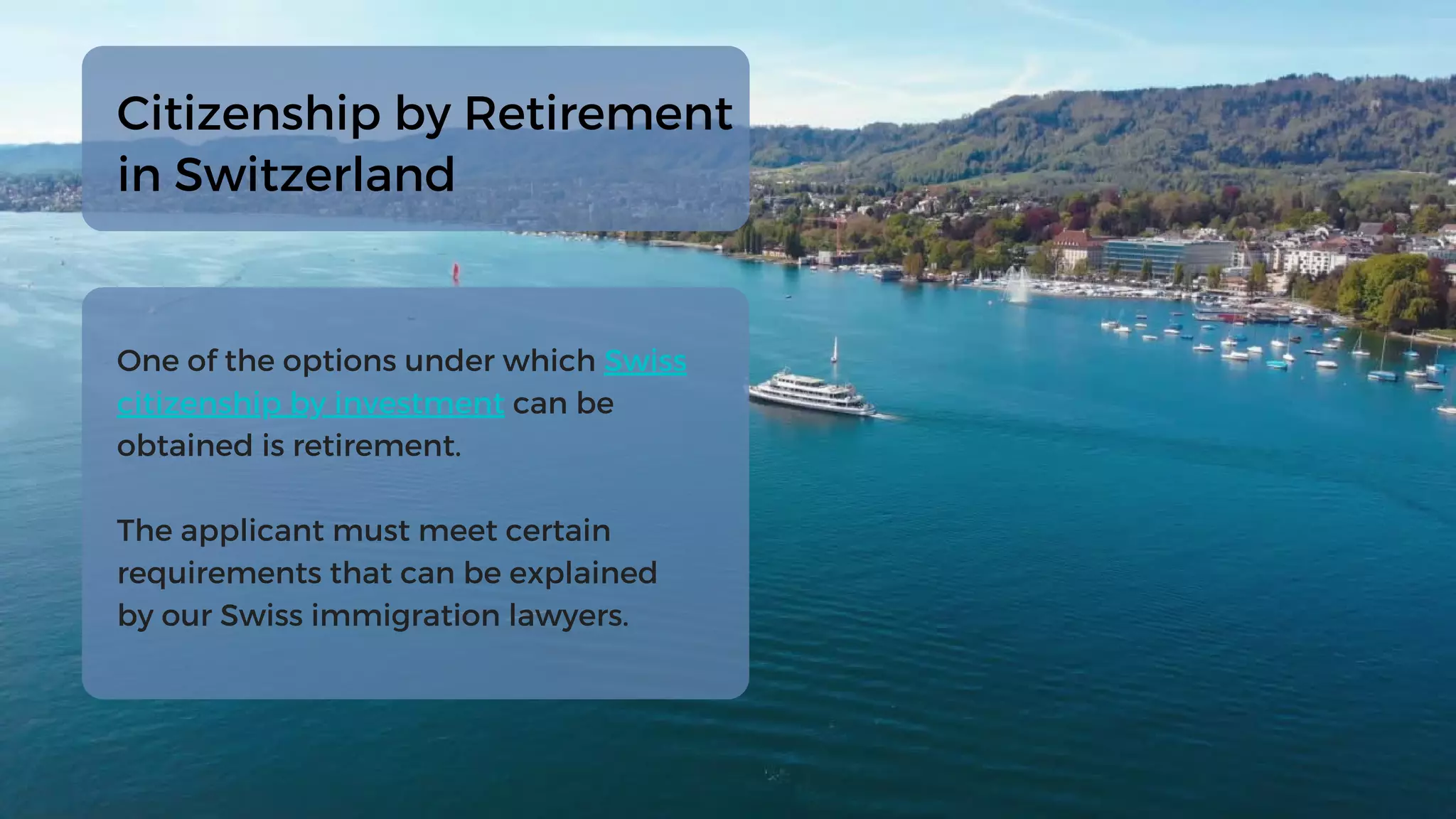 Swiss Citizenship by Investment | PDF