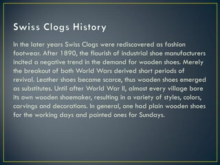 Swiss Clog: A Footwear That Everyone Needs | PPT