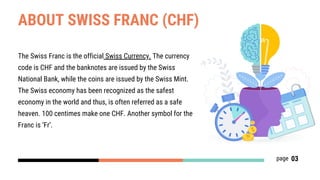 Swiss Currency - Everything about Swiss Franc | PDF