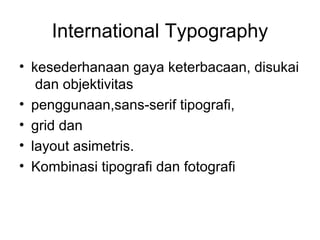 Swiss design, modern visual communication | PPT