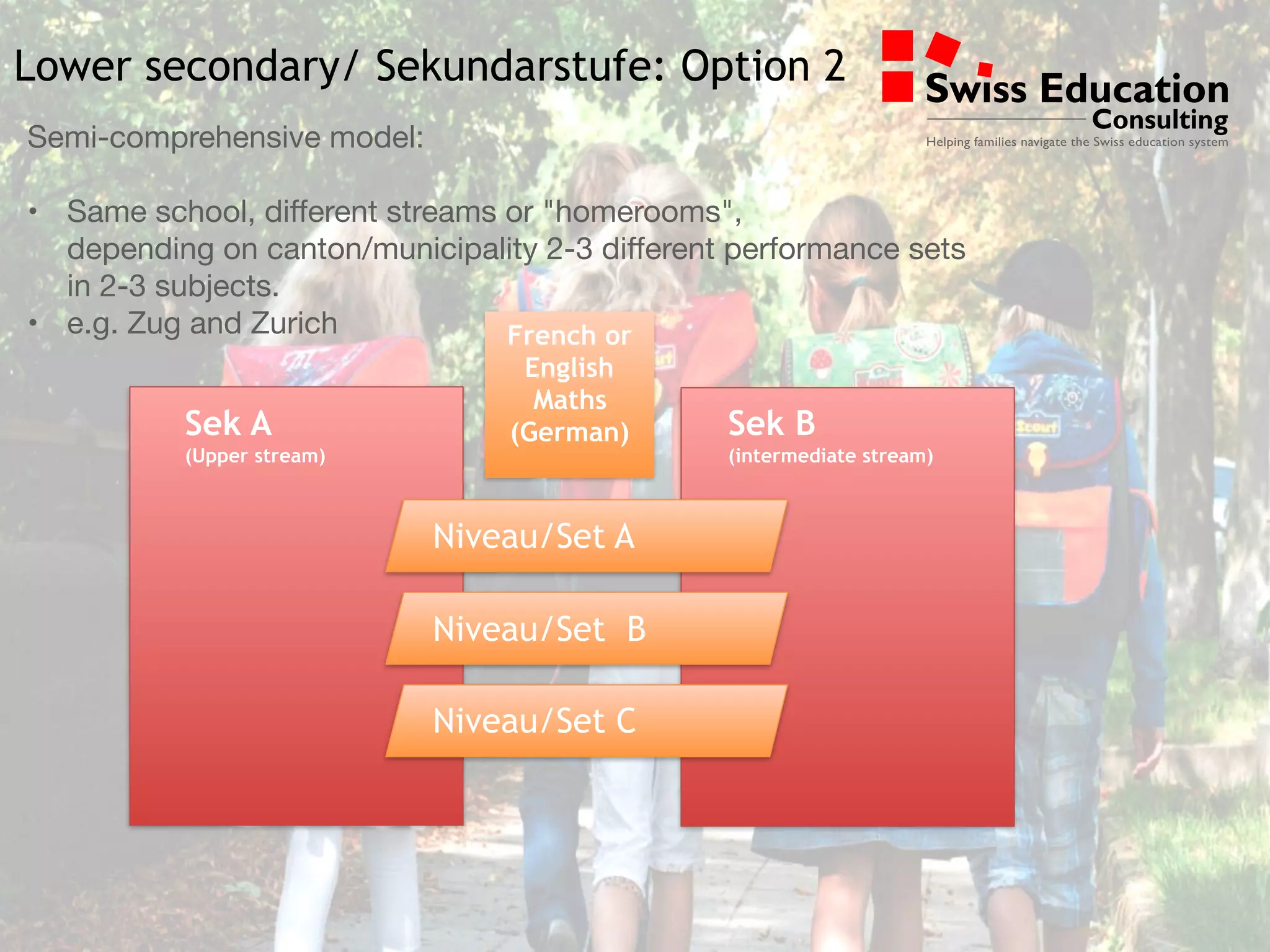 Swiss education system ability streaming and pathways | PDF