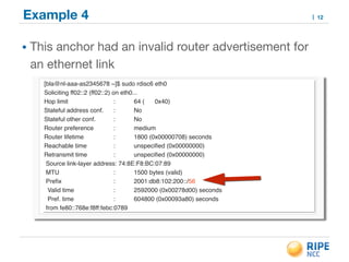 IPv6 Council: IPv6 on your servers; fun or frightening? | PPT
