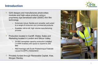 DSSC- G24 innovations | PPT