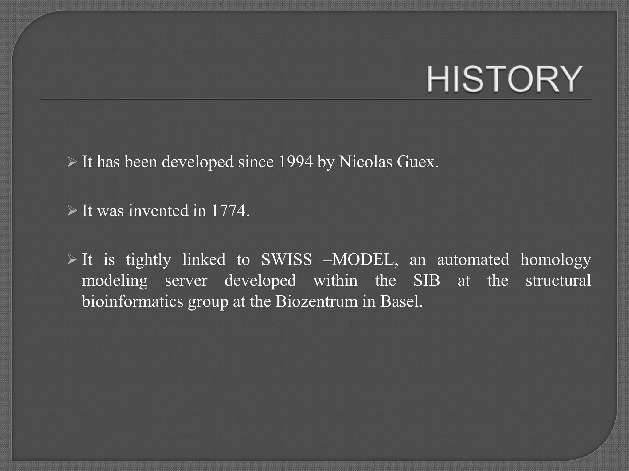 Swiss pdb viewer | PPTX