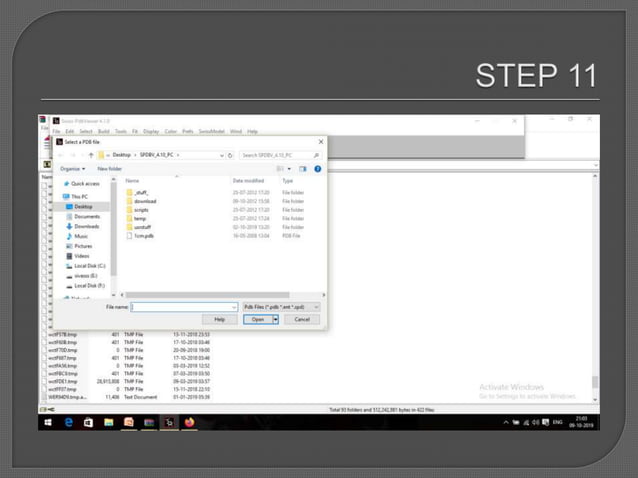 Swiss pdb viewer | PPTX | Chemistry | Science