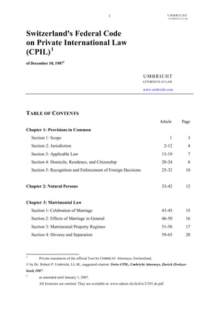 Swiss pil | PDF
