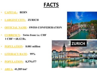 Switzerland : A country overview | PPTX