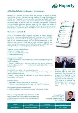 Swiss prop tech study 2020 | PDF