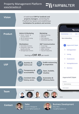 Swiss prop tech study 2020 | PDF