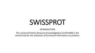 Swiss prot | PPTX