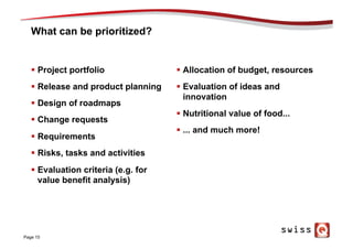 Introduction Priority Poker (En) | PPT