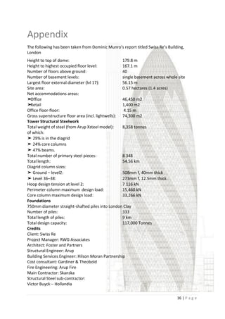 Swiss re building london | PDF