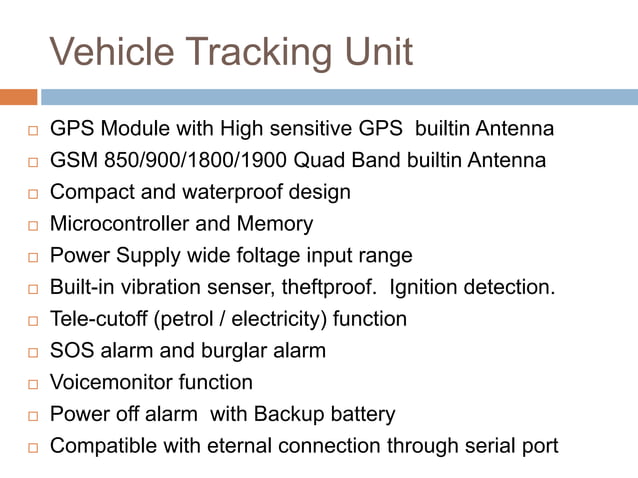 Swisstrack GPS - What Are The Various Types Of Tracking Devices | PPT