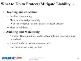 FDA Regulation of Promotion & Advertising -- Part 8: Handling ...