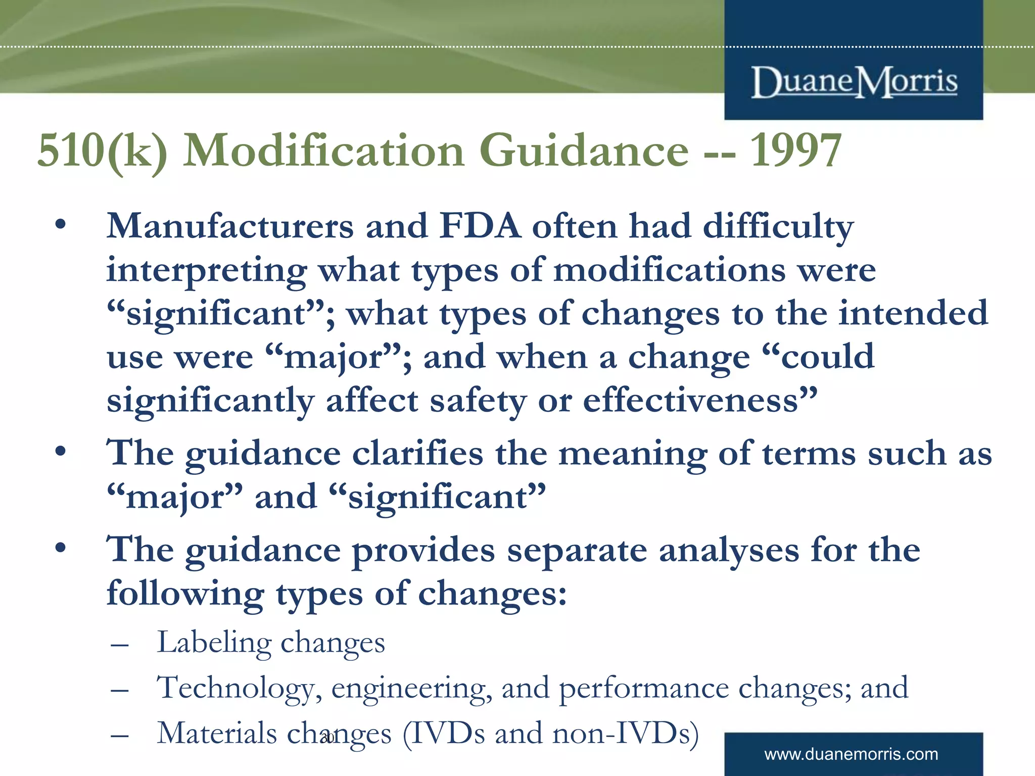 The 510(k) Process | PDF