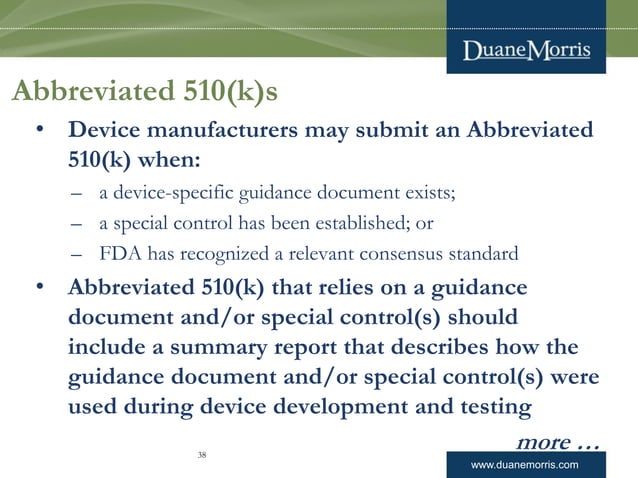 The 510(k) Process | PDF