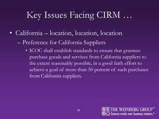 California Stem Cell Research and Cures Act | PPT