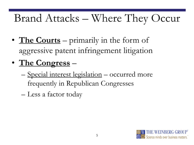 LIFECYCLE MANAGEMENT STRATEGIES: THE GENERIC PERSPECTIVE | PPT