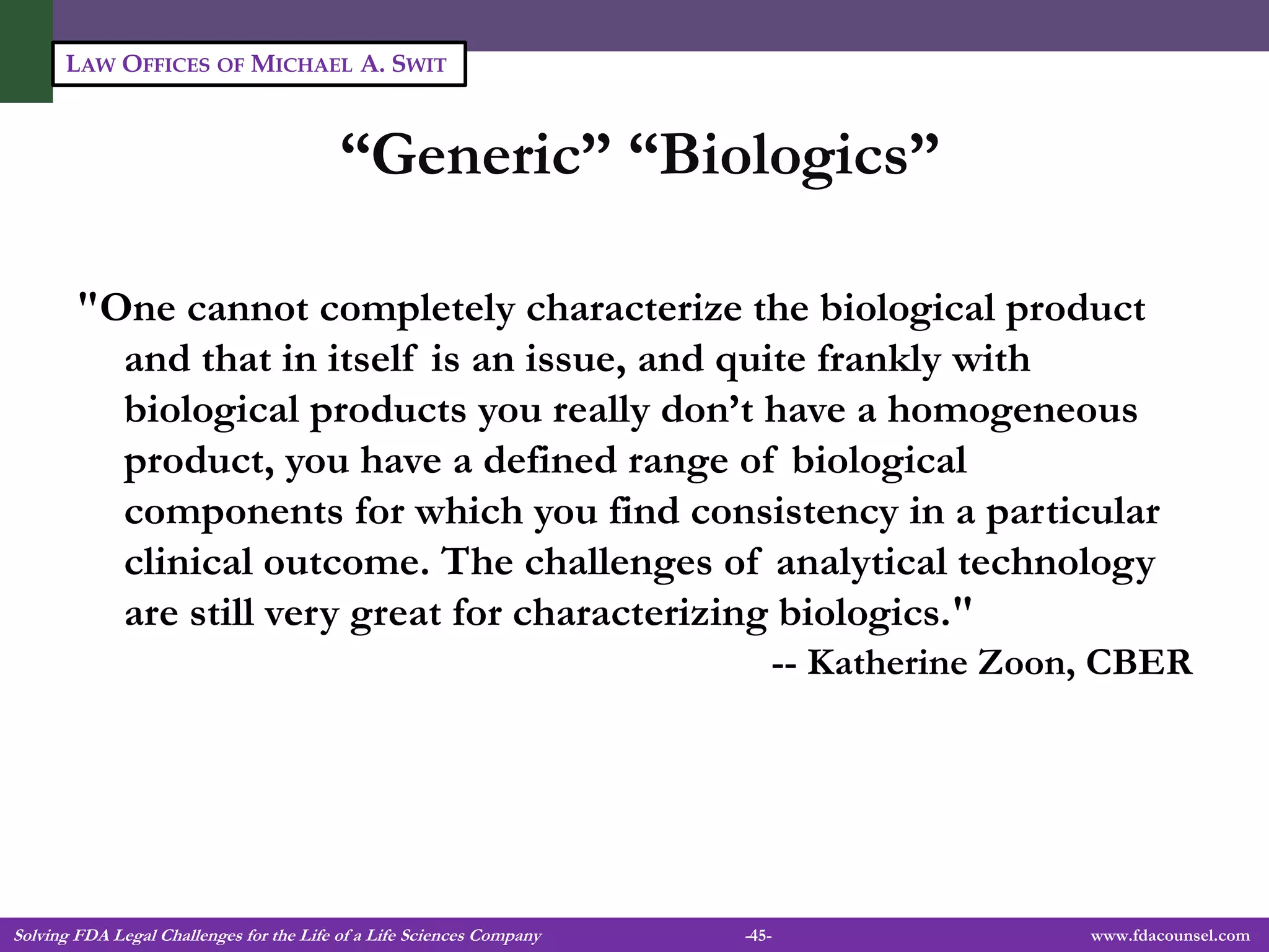 Generic Drugs and Biosimilars | PDF