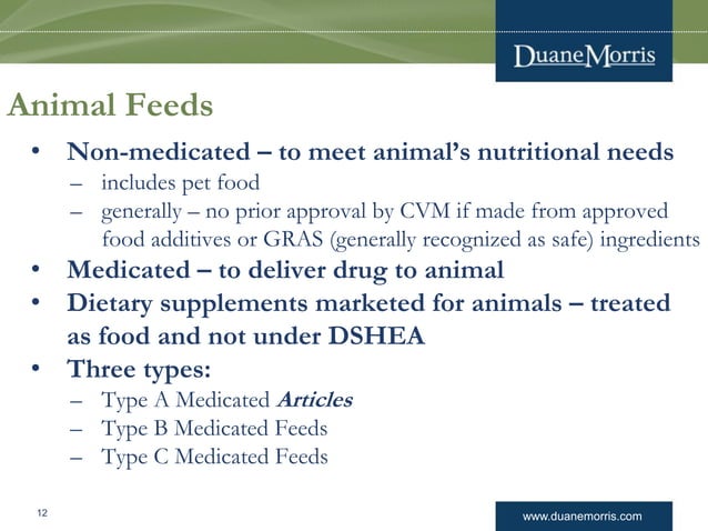 FDA Regulation of Veterinary Medicine | PDF