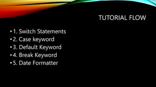 Java Switch Statement...............pptx