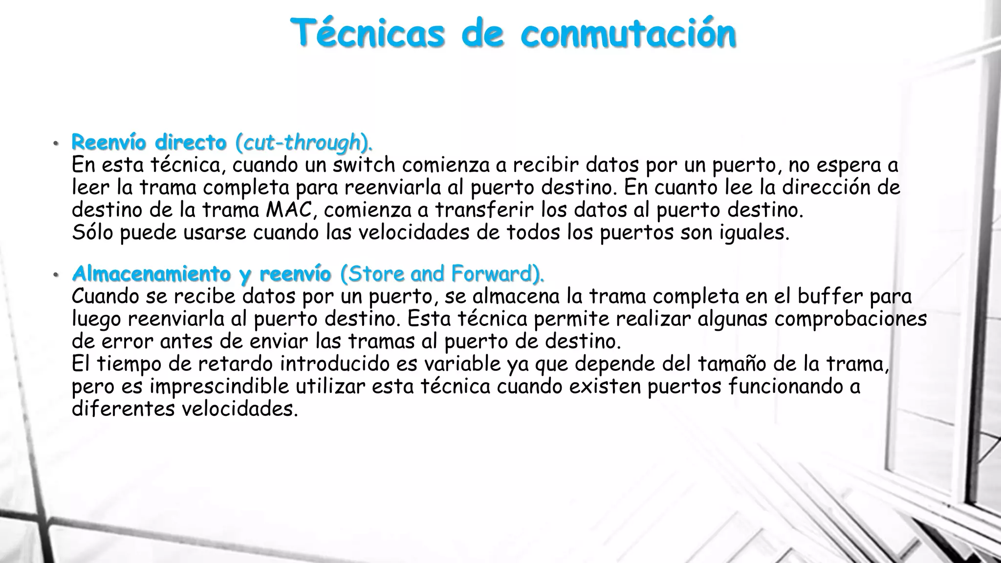 Switch y Puentes | PPTX