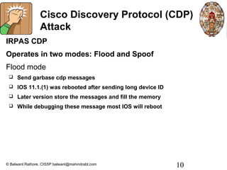 Switch and Router Security Testing | PPT