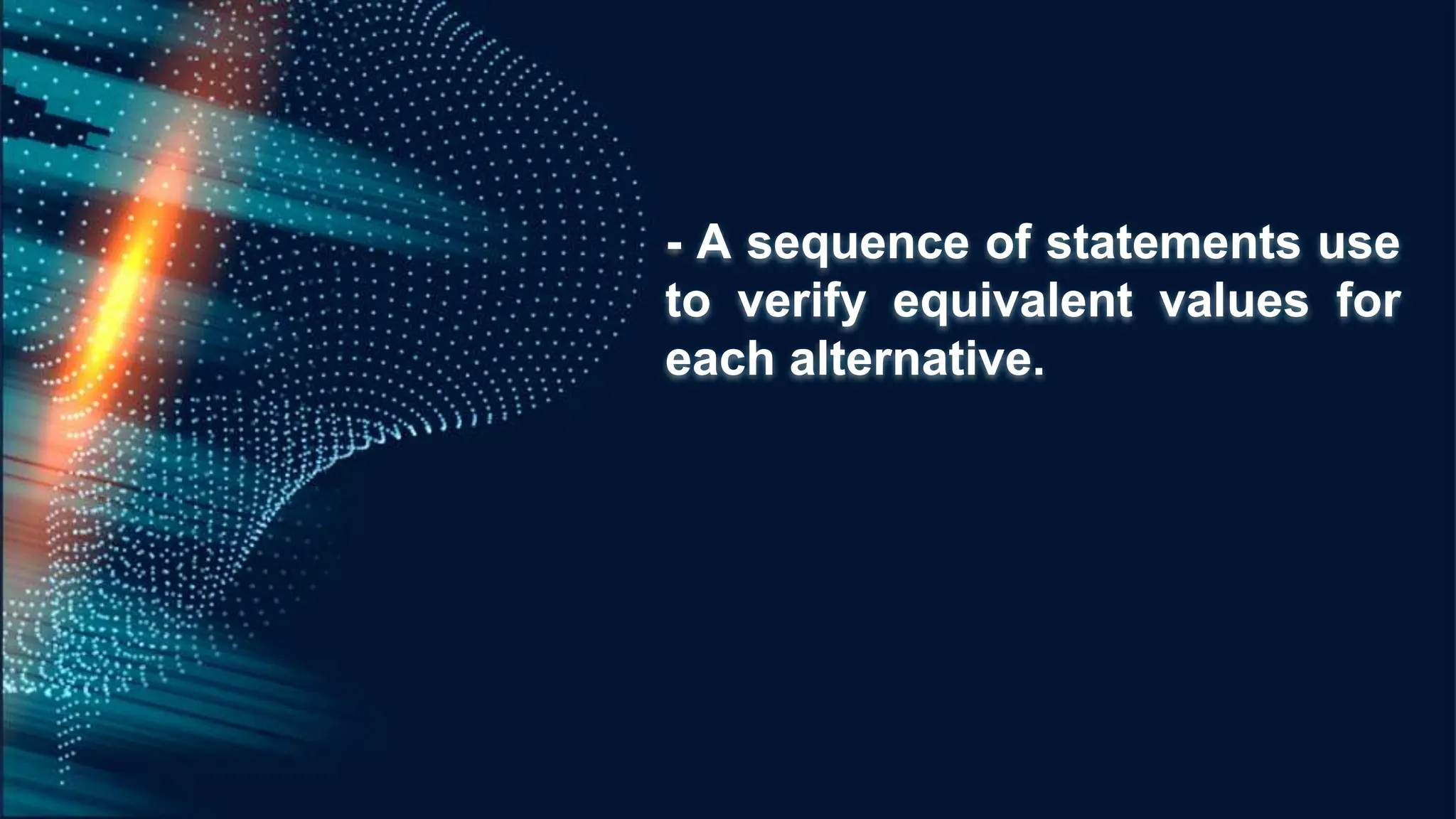 Switch Case Statement In C Programming Language Ppt