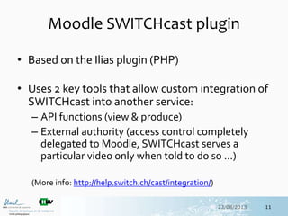 Automated video recording workflow based on SWITCHcast | PPT