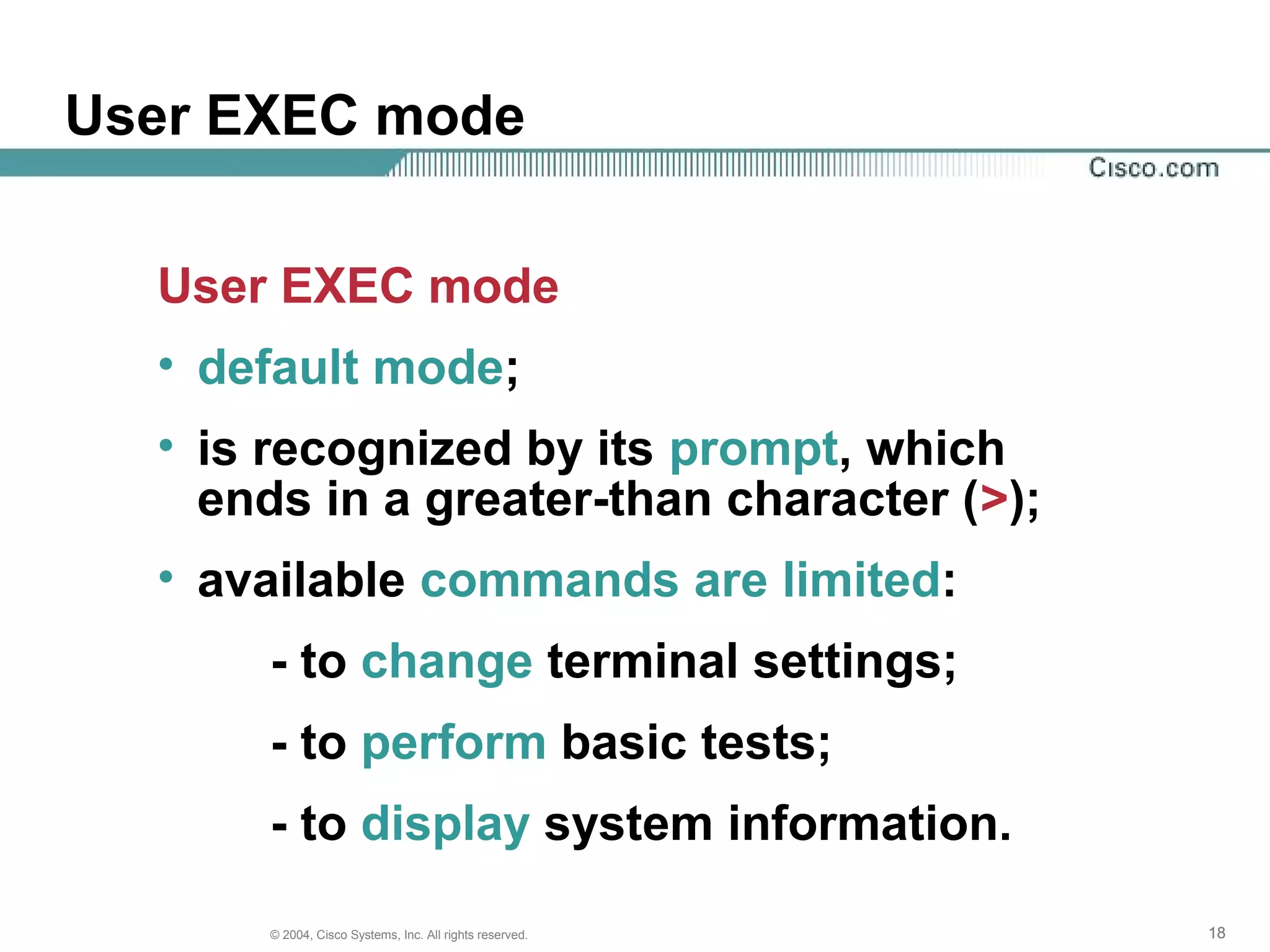 Switch configuration | PPT
